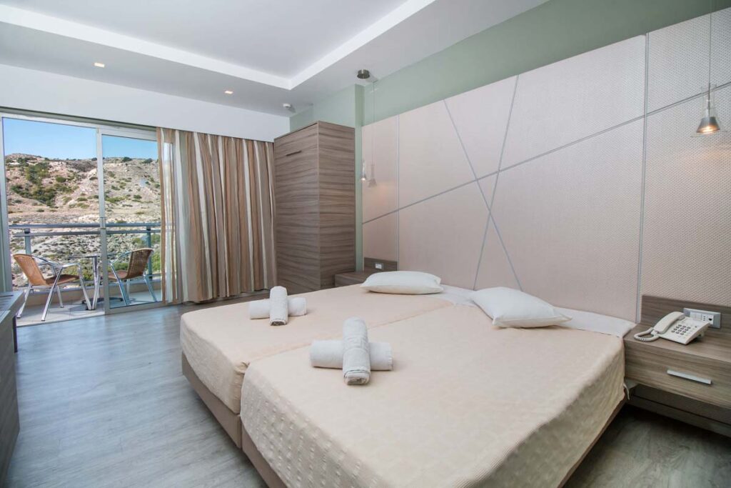 Rooms - Pegasos Deluxe Beach Hotel | Resort Hotel | Faliraki Rhodes